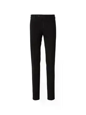 PT TORINO Straight-leg Trousers - Black