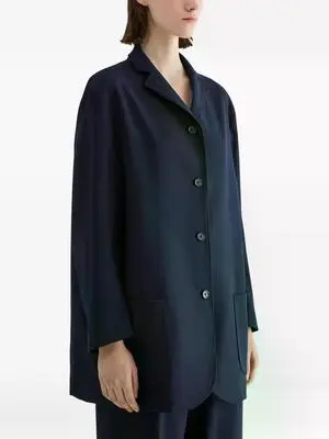 JIL SANDER Long-sleeved Jacket - Blue