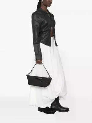 MARGESHERWOOD Belted Leather Tote Bag
