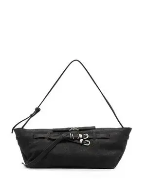 MARGESHERWOOD Belted Leather Tote Bag - Black