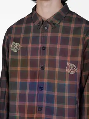 Henrik Vibskov Block Check-pattern Shirt