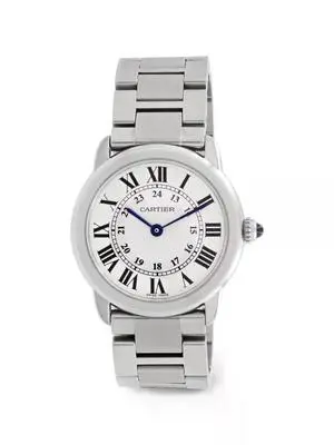 Cartier Ronde Solo 29mm Stainless Steel Quartz Watch - White