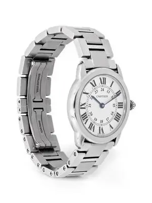 Cartier Ronde Solo 29mm Stainless Steel Quartz Watch - White