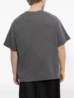 Y3 Logo-print Raglan-sleeve T-shirt
