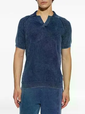 DIESEL® Ribbed-knit T-shirt