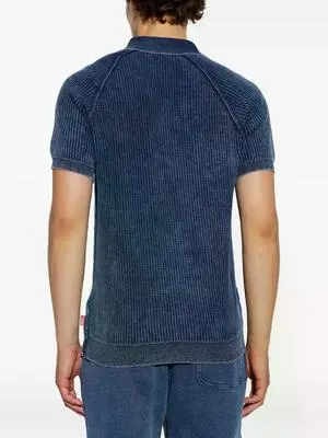 DIESEL® Ribbed-knit T-shirt