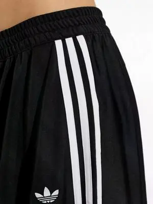 Adidas Firebird Logo-embroidered Midi Skirt