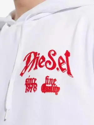 DIESEL® Logo-print Graphic-print Hoodie