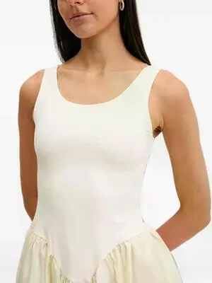 Bardot Lorie Scoop-neck Flared Midi Dress