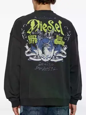 DIESEL® Graphic-print Sweatshirt
