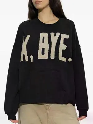 R13 Logo-detailed Pouch-pocket Sweatshirt
