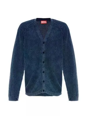 DIESEL® Ribbed-knit K-scimi Cardigan