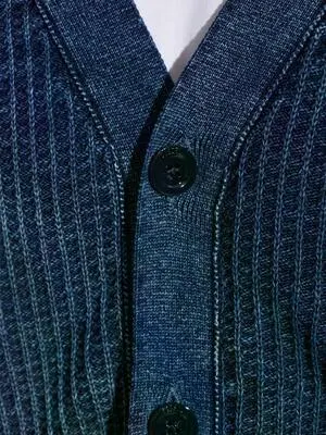 DIESEL® Ribbed-knit K-scimi Cardigan