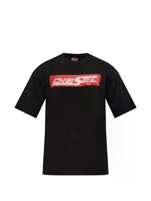 DIESEL® Logo-print T-shirt - Black
