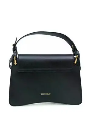 COCCINELLE C-me Logo-plaque Leather Shoulder Bag