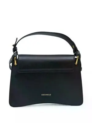 COCCINELLE C-me Logo-plaque Leather Shoulder Bag