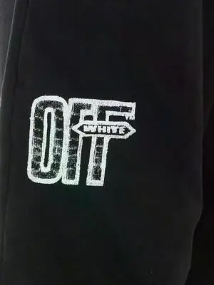 Off-White Motion Arrow Cotton Shorts