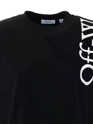 Off-White Vertical Bookish Logo-print T-shirt