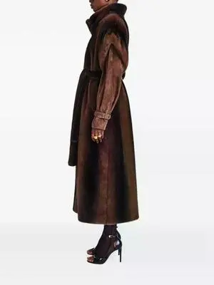 DUCIE Harper Faux-fur Suede Coat