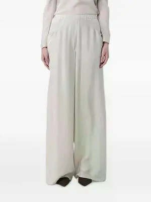 Ter Et Bantine Silk Wide-leg Trousers - Neutrals