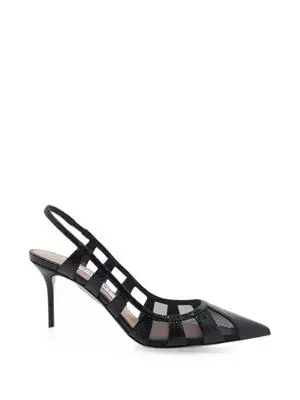 AQUAZZURA Screen Mesh-panelled Pumps