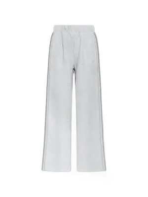 Adidas Wide-leg Jersey Track Pants - Grey