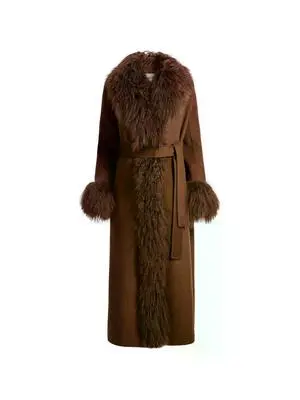 DUCIE Lola Removable Shearling Coat