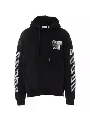 Off-White Motion Arrow Hoodie - Black