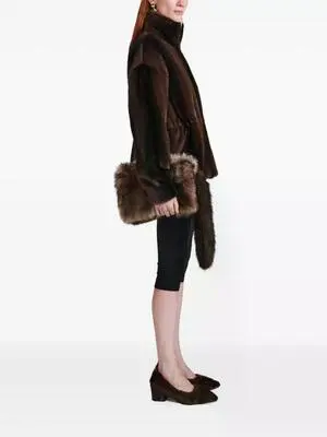 DUCIE Kai Jacket Oversized Fit, Funnel Neck