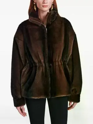 DUCIE Kai Jacket Oversized Fit, Funnel Neck