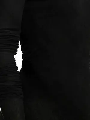 Rick Owens One-shoulder Ribbed Knit Top
