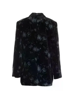 Pinko Floral-print Double-breasted Jacket
