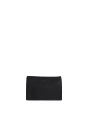 OSPREY Carter Logo-debossed Leather Wash Bag - Black