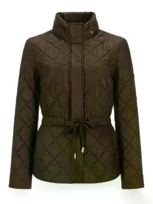Michael Kors Quilted Drawstring Puffer Jacket