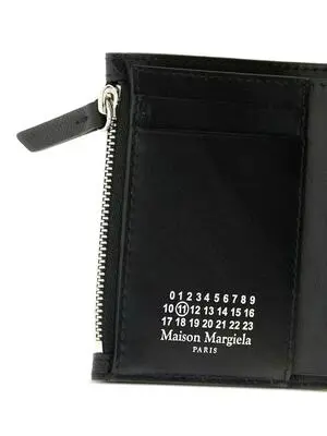 MAISON MARGIELA Four Stitches Leather Wallet - Black