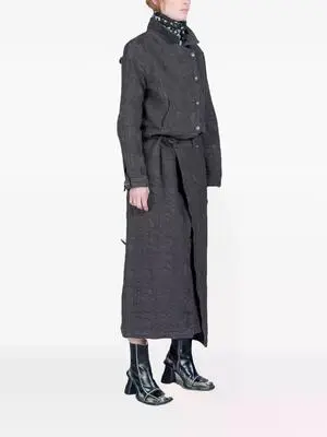 Henrik Vibskov Asymmetric Wrap Midi Skirt