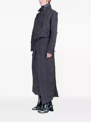 Henrik Vibskov Asymmetric Wrap Midi Skirt