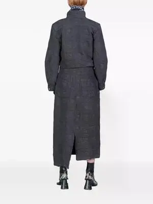 Henrik Vibskov Asymmetric Wrap Midi Skirt
