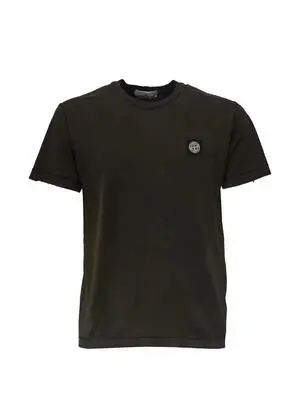 Stone Island Compass-patch T-shirt - Brown
