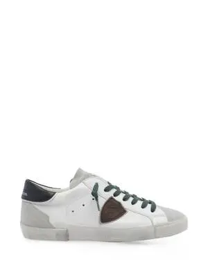 Philippe Model Prsx Logo-patch Sneakers - White