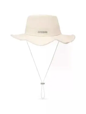 Jacquemus The Artichaut Frayed Sun Hat - Neutrals