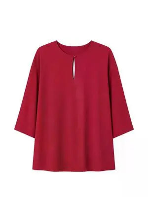 Max Mara Keyhole-detail T-shirt