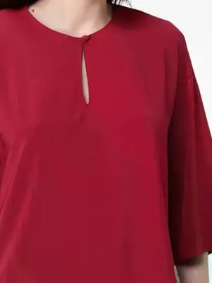 Max Mara Keyhole-detail T-shirt