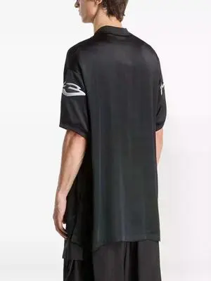 Y3 Liquid Logo Satin T-shirt