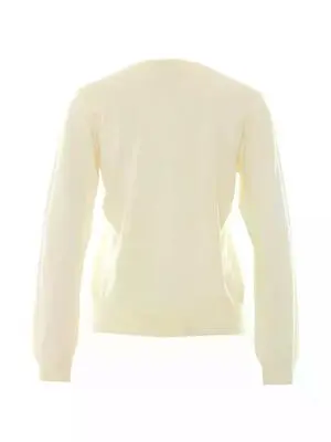 A.p.c. Philomena Embroidered Logo Crew Neck Sweater