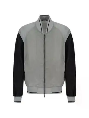 Armani Exchange Long-sleeves Bomber Jacket - Grey