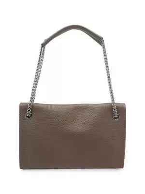 Orciani Small Venus Leather Shoulder Bag