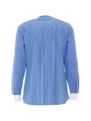 TOM FORD Striped Contrast-collar Shirt