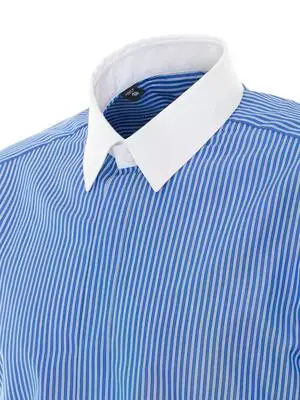 TOM FORD Striped Contrast-collar Shirt