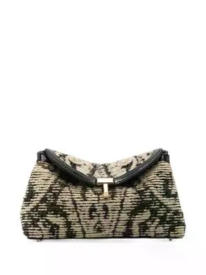 TOTEME Mini Paisley-pattern Clutch Bag - Neutrals